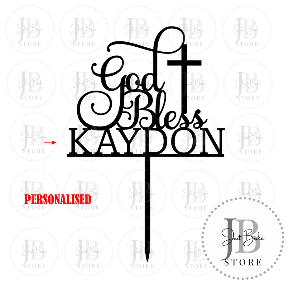 DEDICATION | BAPTISM | RELIGION - CAKE TOPPERS – justbakestore