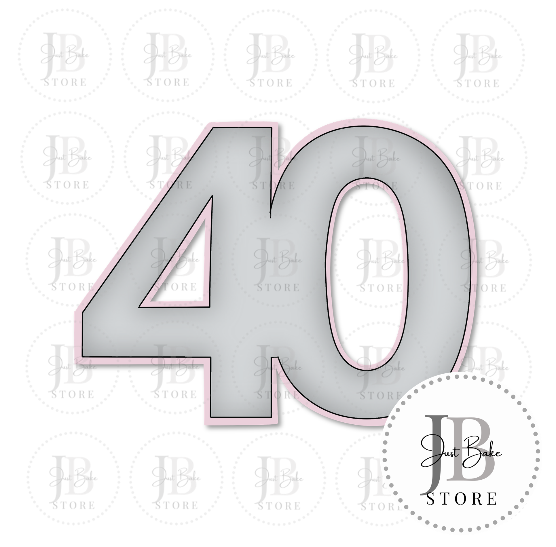 C0511 - 40 Cookie Cutter – justbakestore