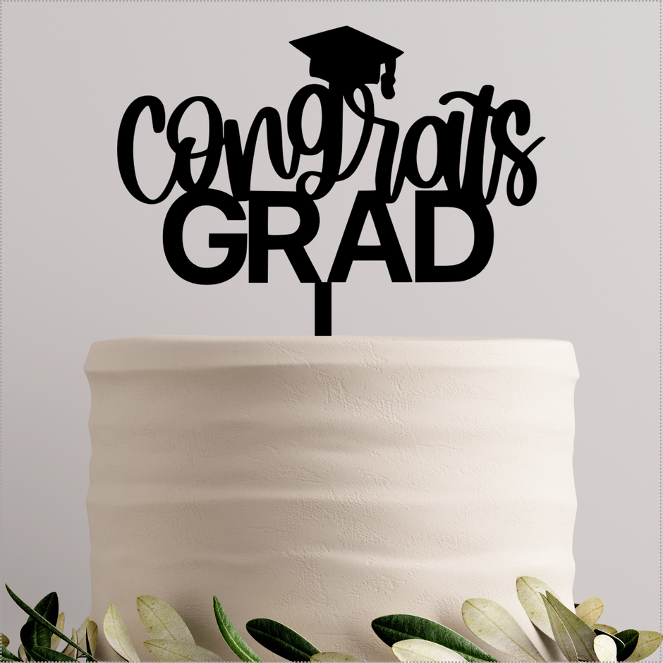GRADUATION - CAKE TOPPERS – justbakestore