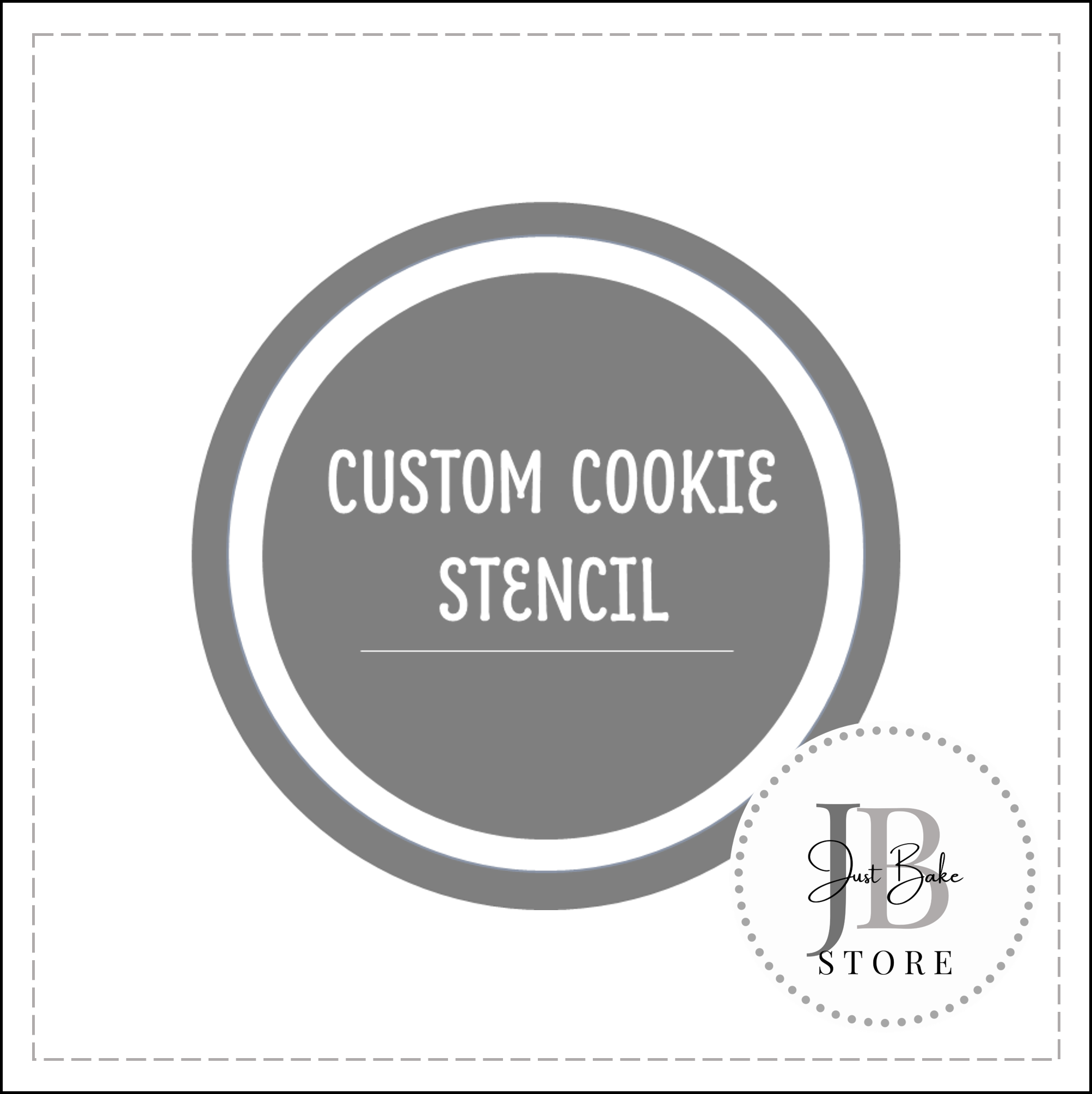 CUSTOM COOKIE STENCIL – justbakestore