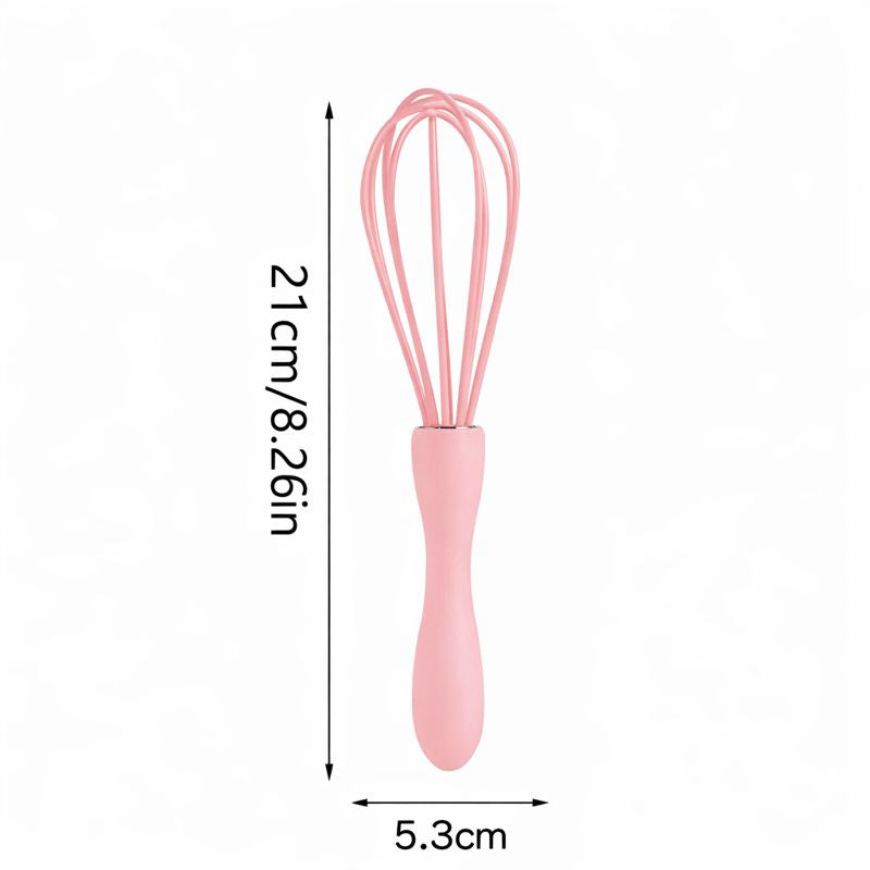 STOCK44 - SMALL PINK KITCHEN WHISK – justbakestore