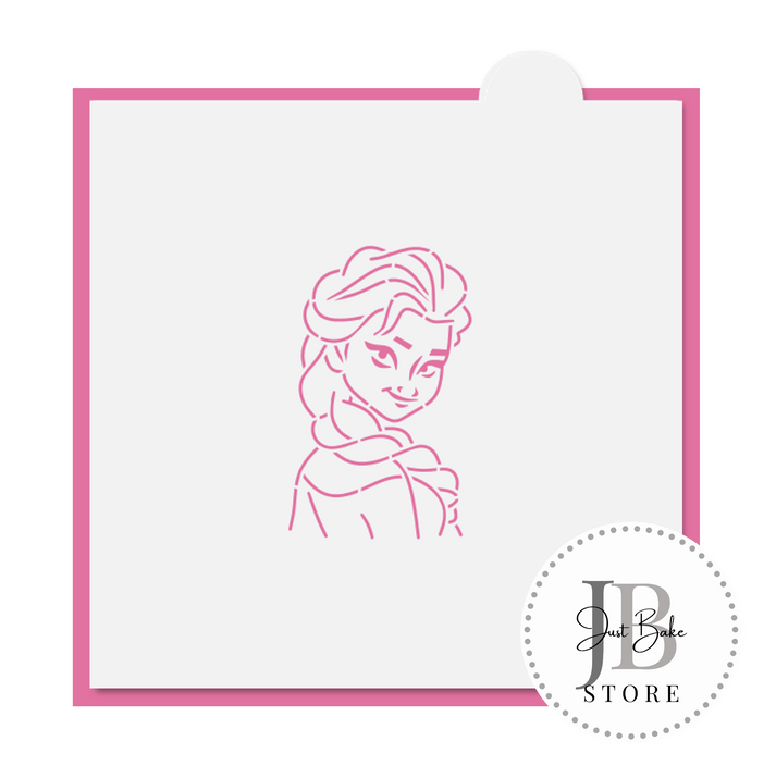 PYO0066 - Frozen Elsa PYO Stencil – justbakestore