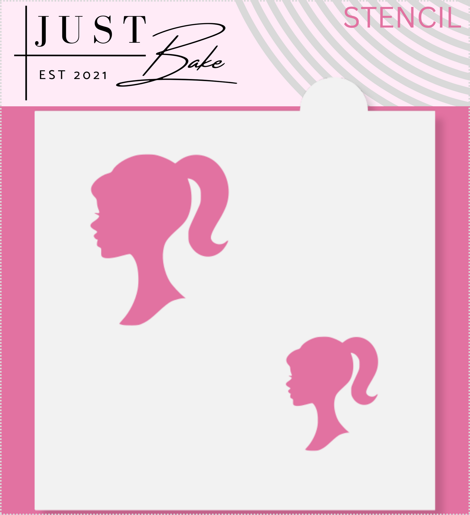 BARBIE STENCILS Justbakestore barbie-stencils-justbakestore