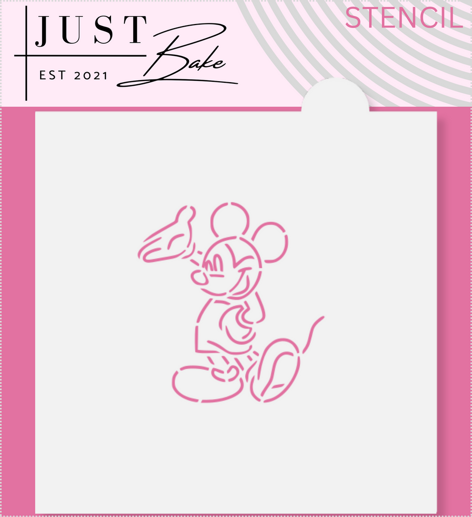 MICKEY AND MINNIE MOUSE - STENCILS – justbakestore
